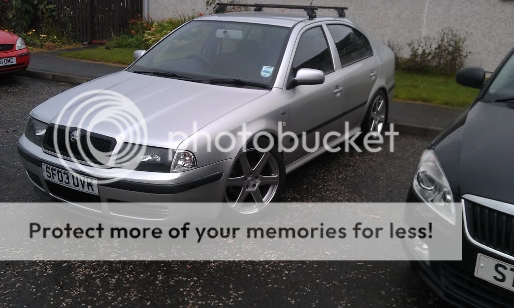 Front end lowered properly and new badge - Skoda Octavia Mk1 (1996-2004 ...