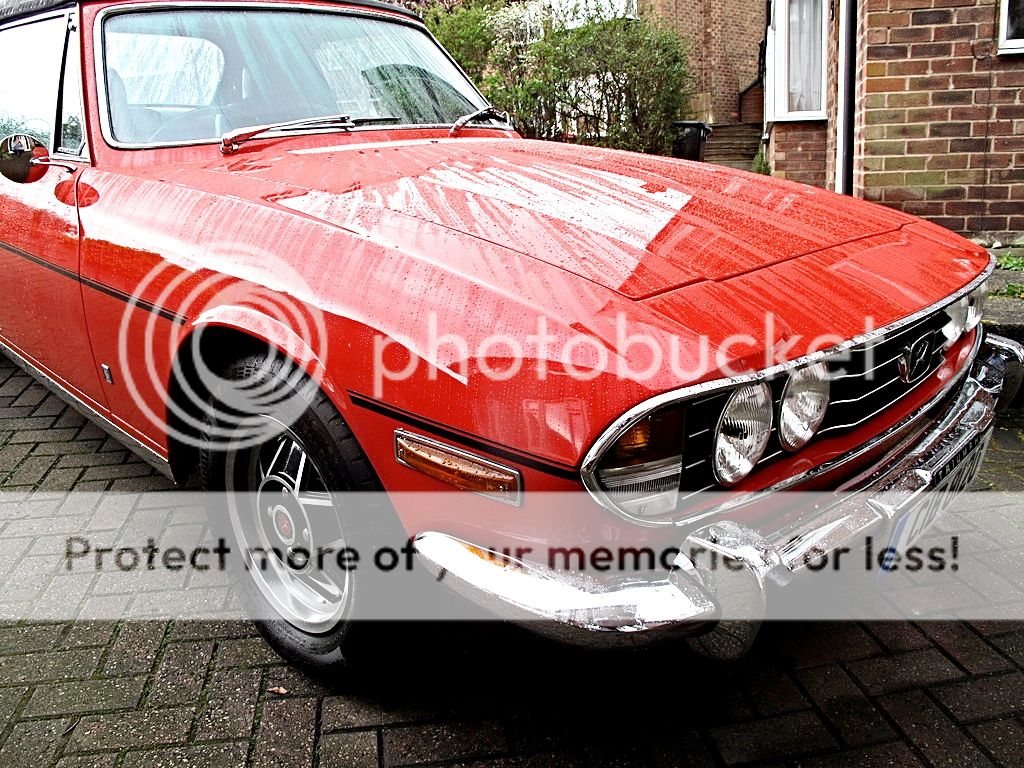 Triumph Stag 1976 Pimento Red | Detailing World Forum