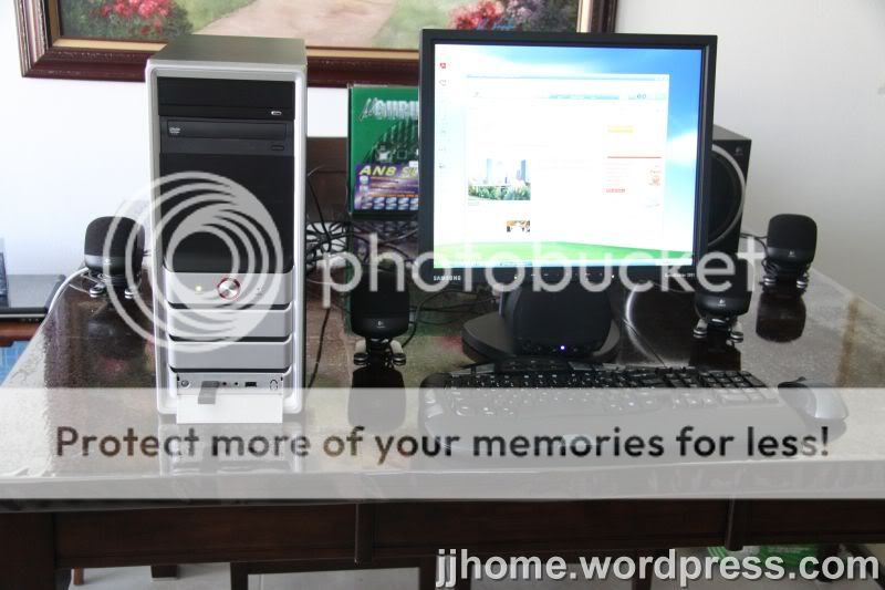 Generic PC with 19″ LCD Monitor and Speaker System | JJ Happy House