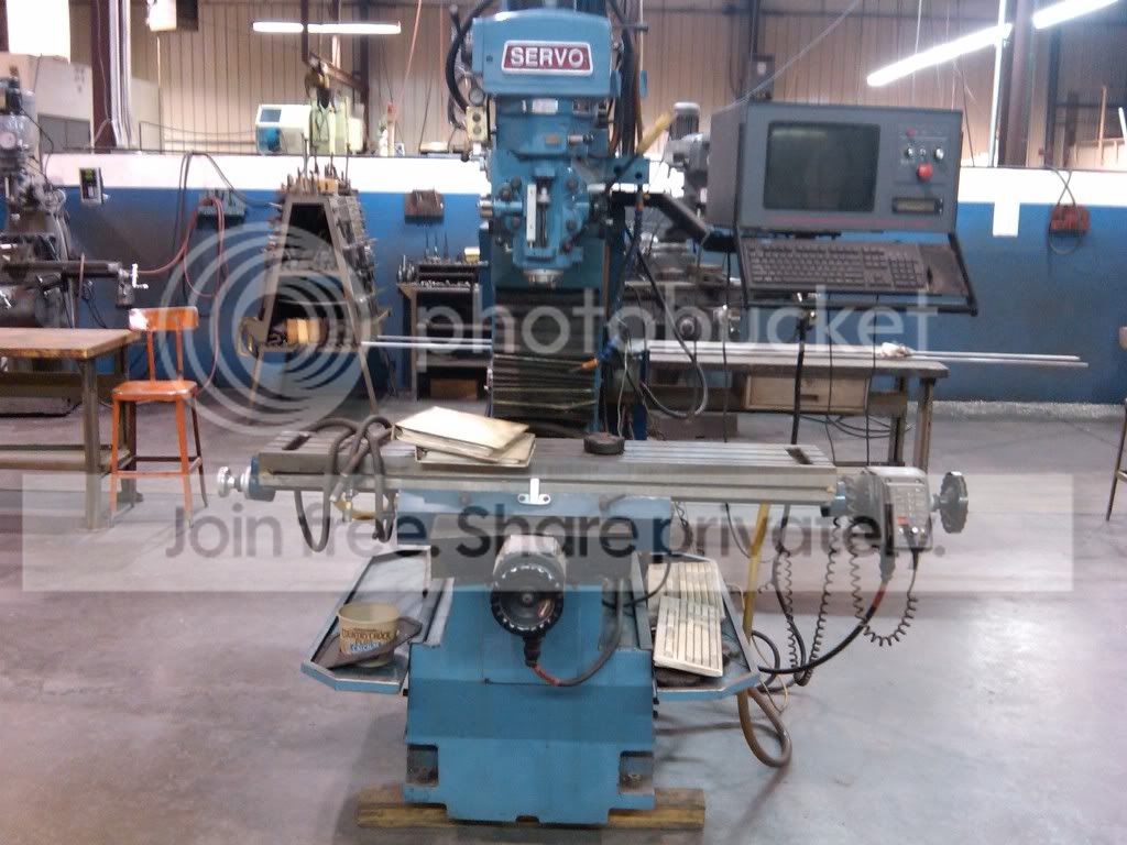 Servo 5000 CNC mill | Pirate 4x4