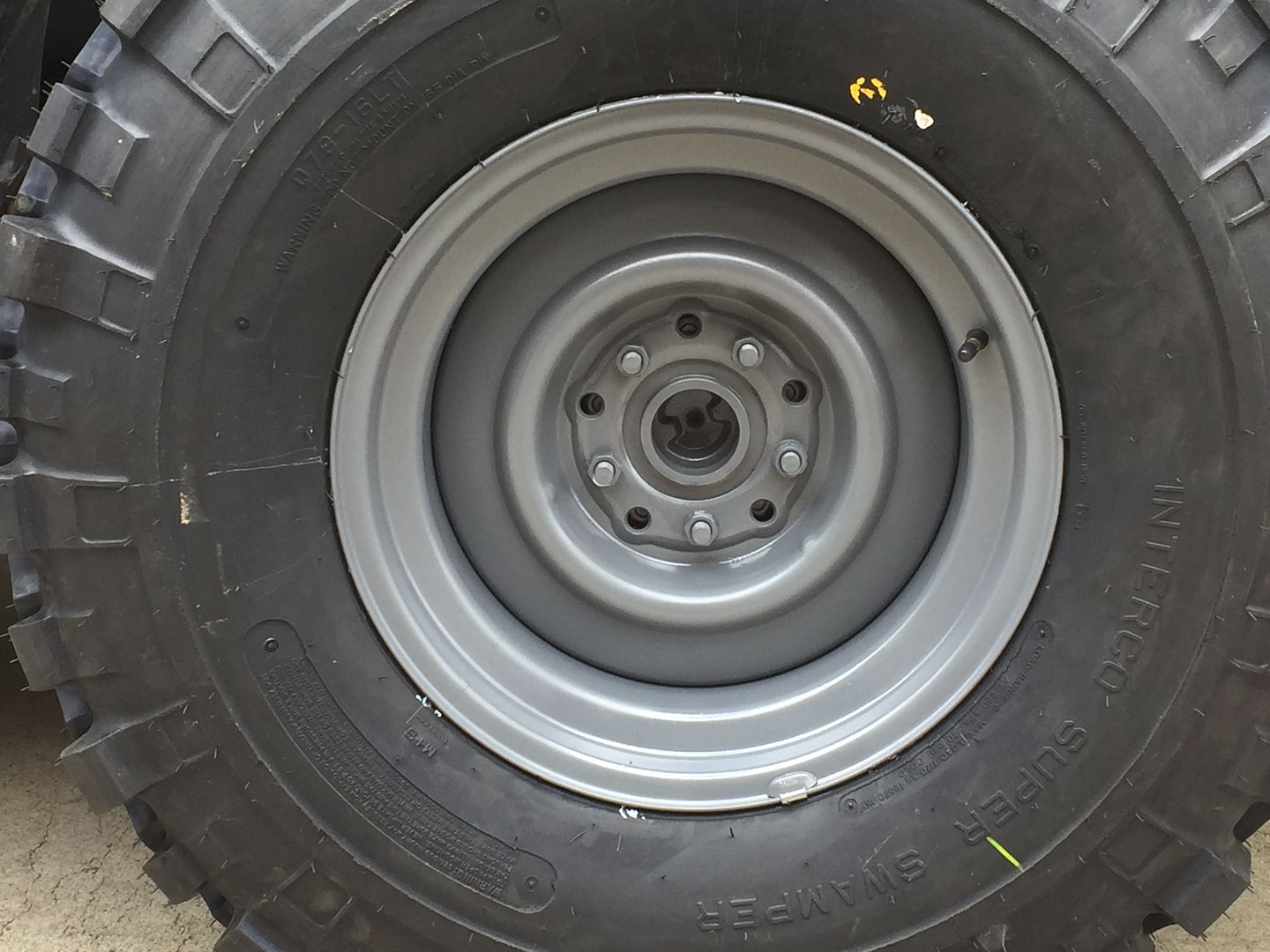 Size Q78-16 Interco Tires plus Wheel Vintiques vintage steel wheels ...