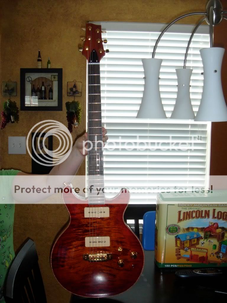 "No 1" Fireburst LPS done | Unofficial Warmoth Forum